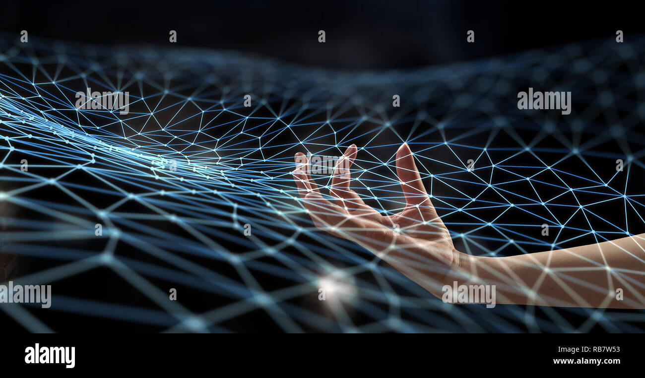 Connection technologies background Stock Photo - Alamy