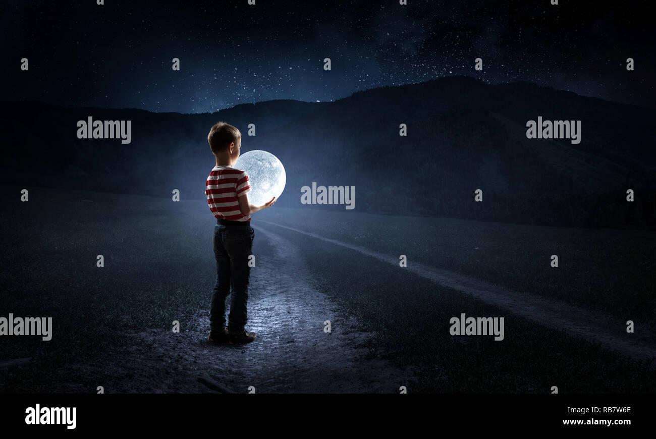 Moon boy hi-res stock photography and images - Alamy