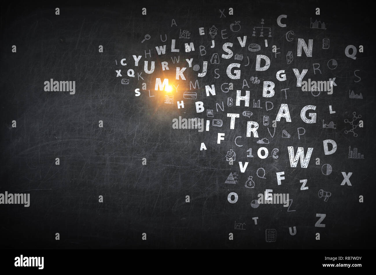 Sketch of some ideas Stock Photo - Alamy