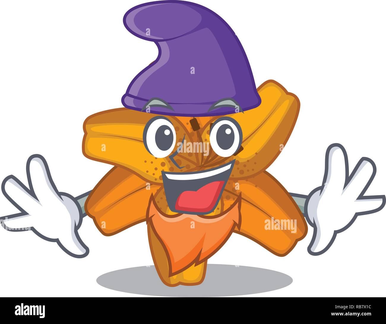 Elf tiger lily flower in cartoon form Stock Vector Image & Art - Alamy