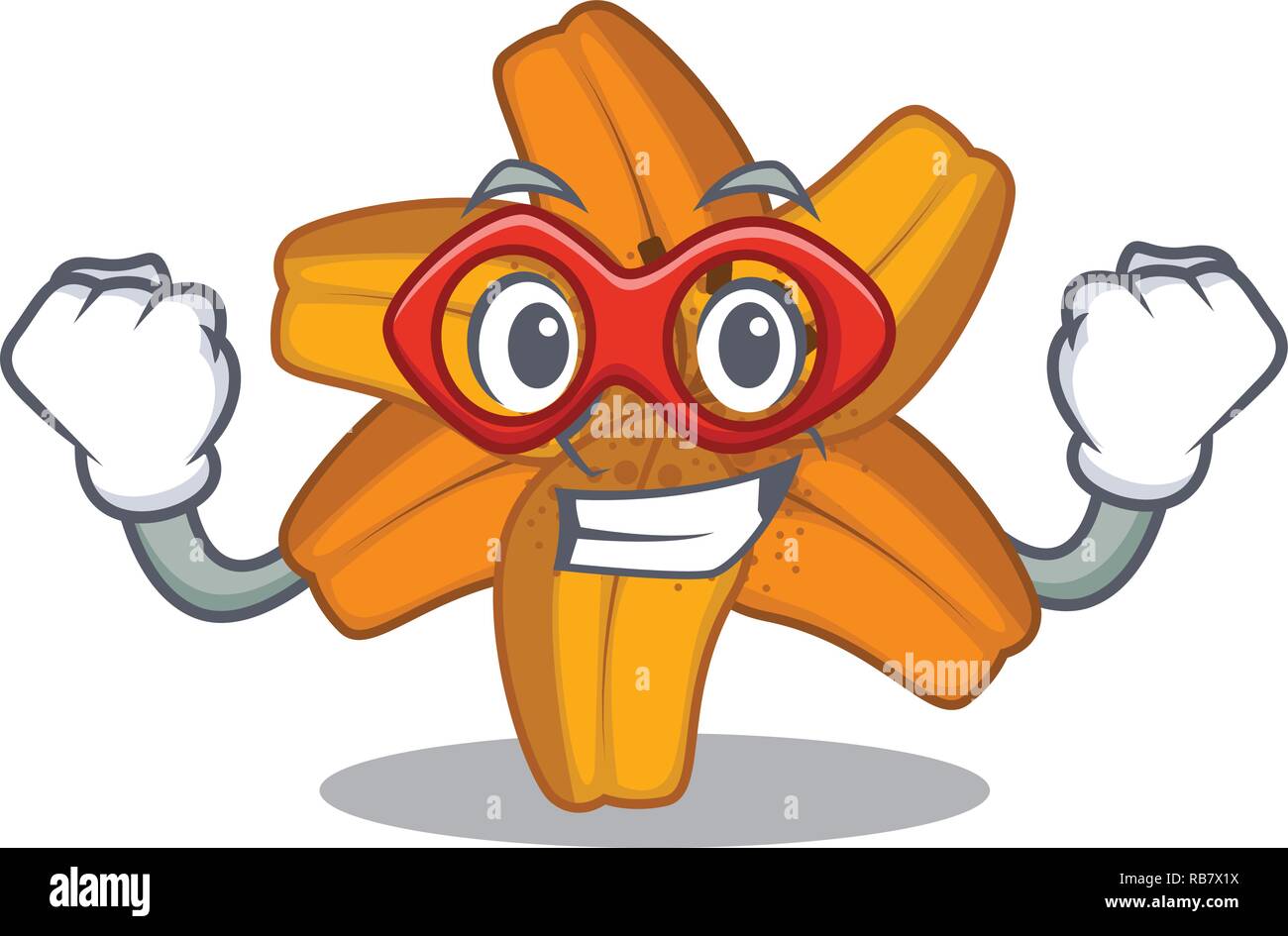 Super hero tiger lily flowers in pot characters Stock Vector Image ...