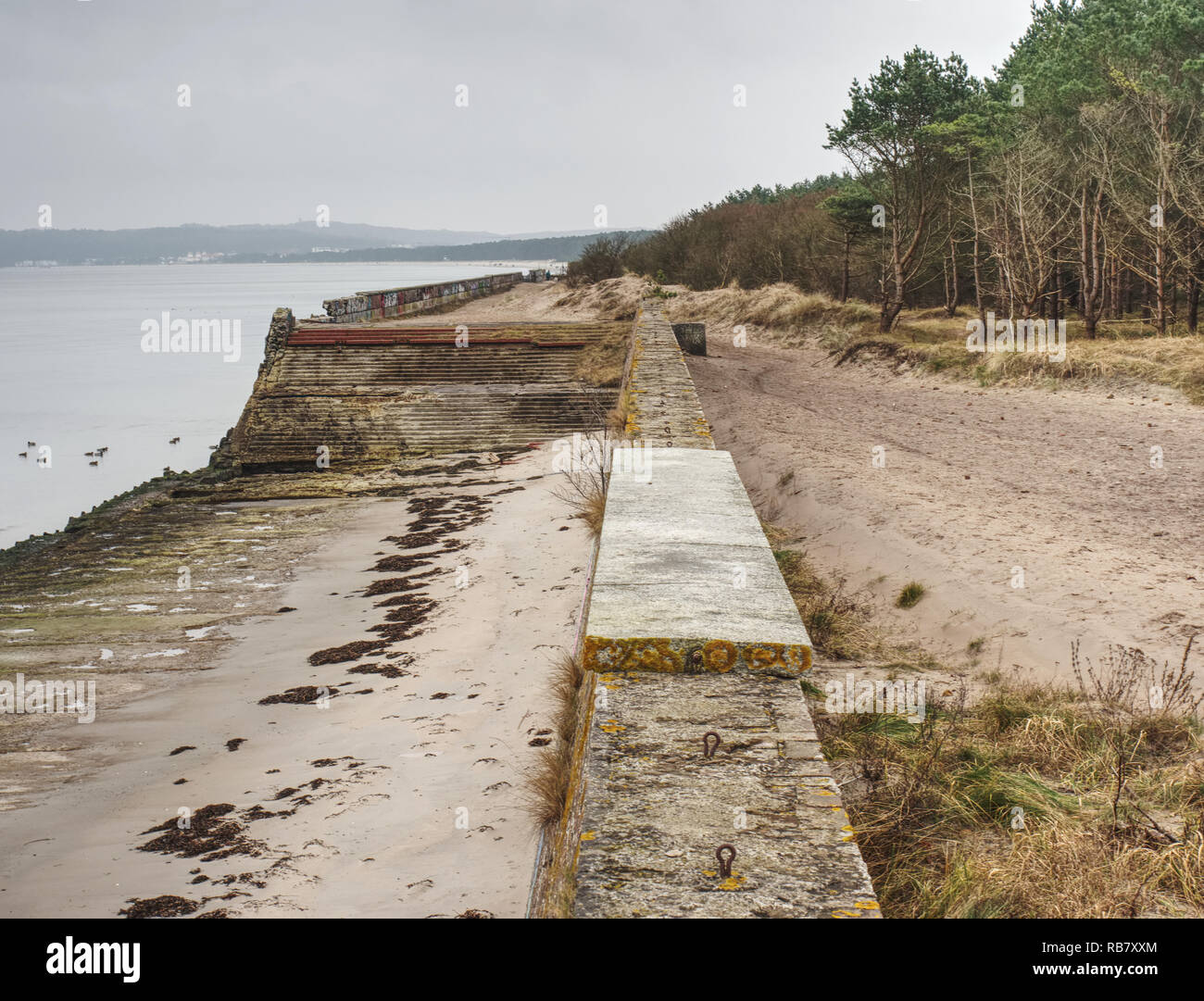 Baltic sea with smooth level within absolut windless Stock Photo - Alamy