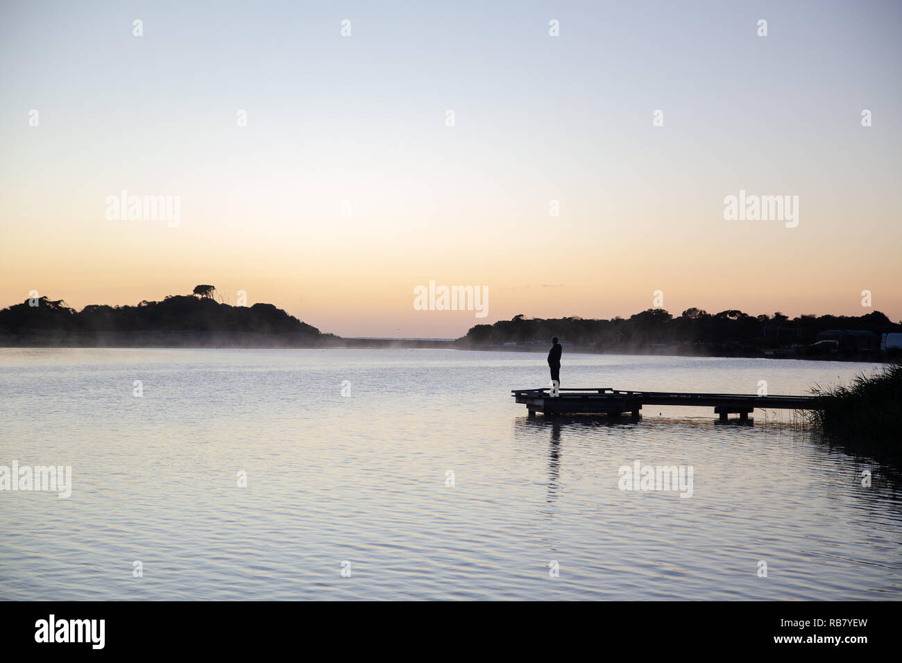 Standing on the jetty hi-res stock photography and images - Alamy