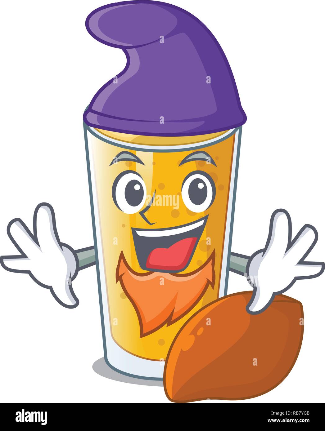 Elf lassi mango in a cartoon glass Stock Vector Image & Art - Alamy