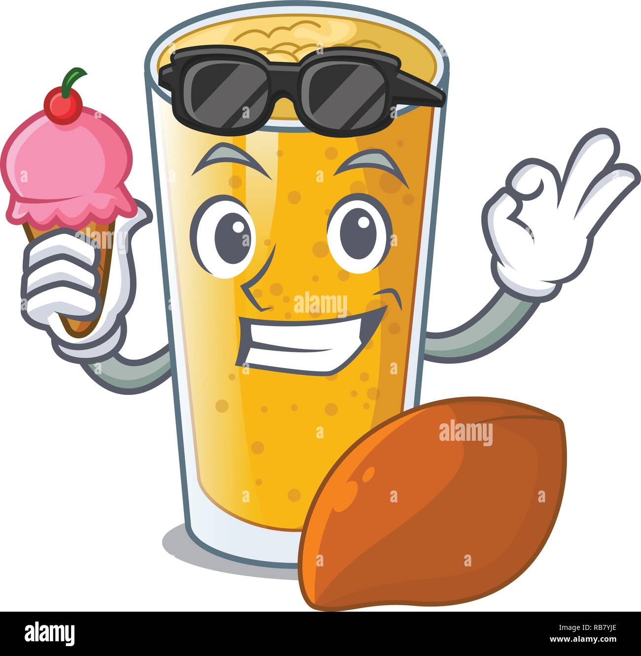 Mangoes beach Stock Vector Images - Alamy