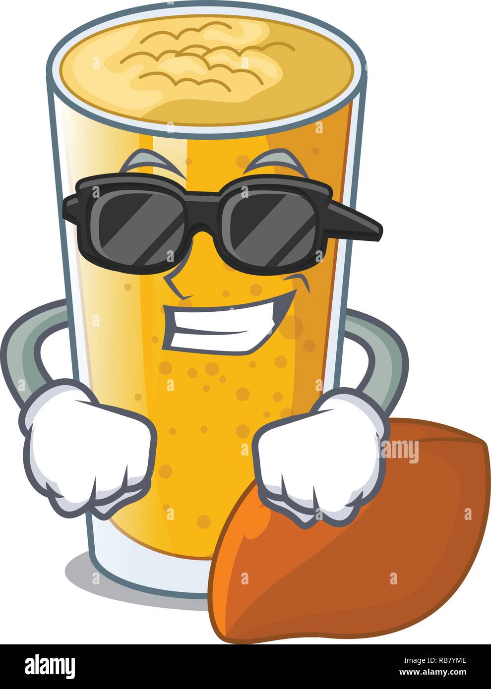 Mango lassi indian mango juice Stock Vector Images - Alamy