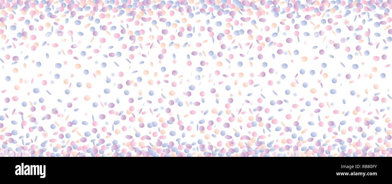 confetti background in colorful pastel colors vector illustration EPS10 ...