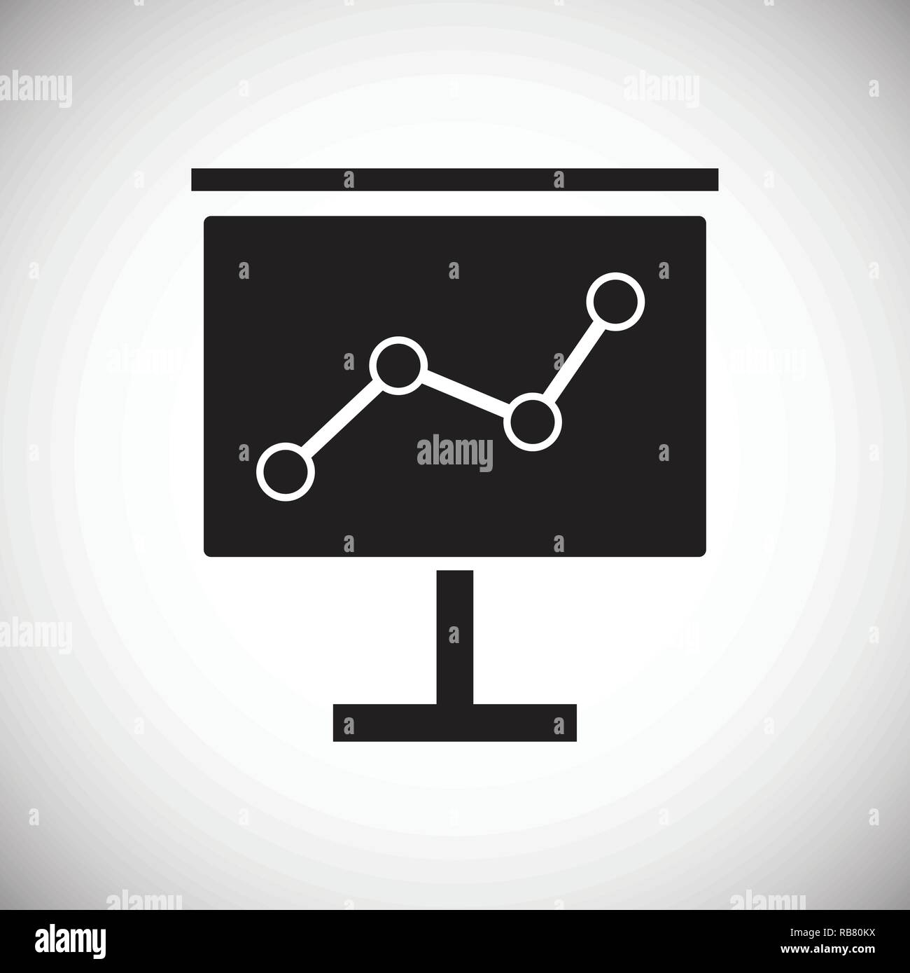 Growth arrow icon on white background for graphic and web design ...