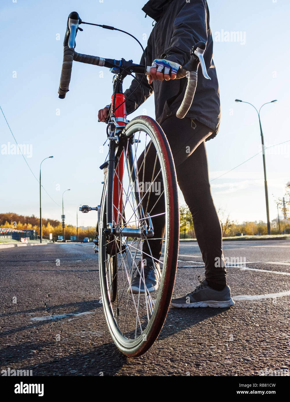 Serious road bike hi-res stock photography and images - Alamy