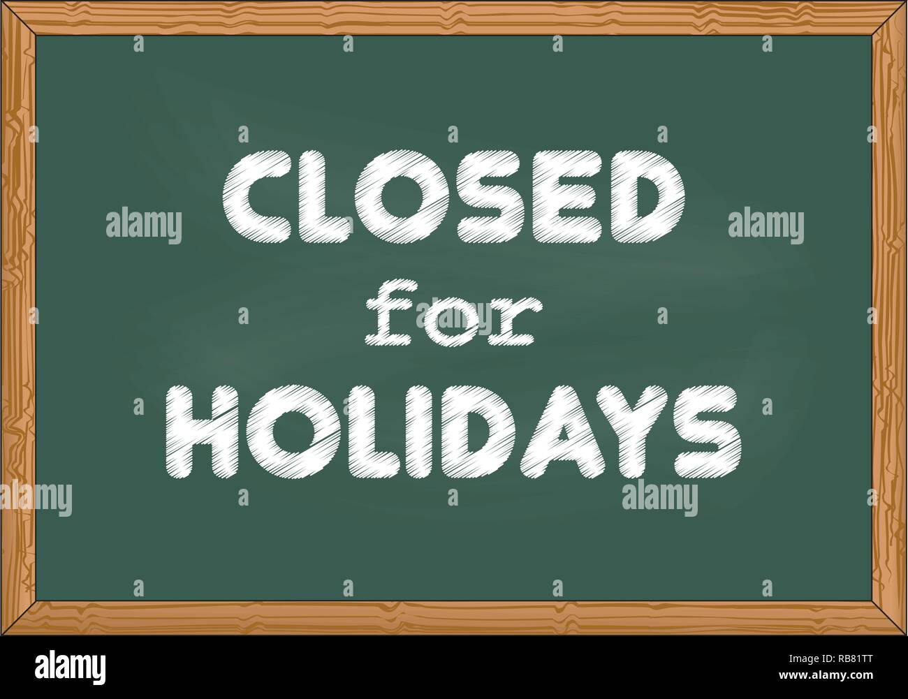 Closed to customers Stock Vector Images - Alamy