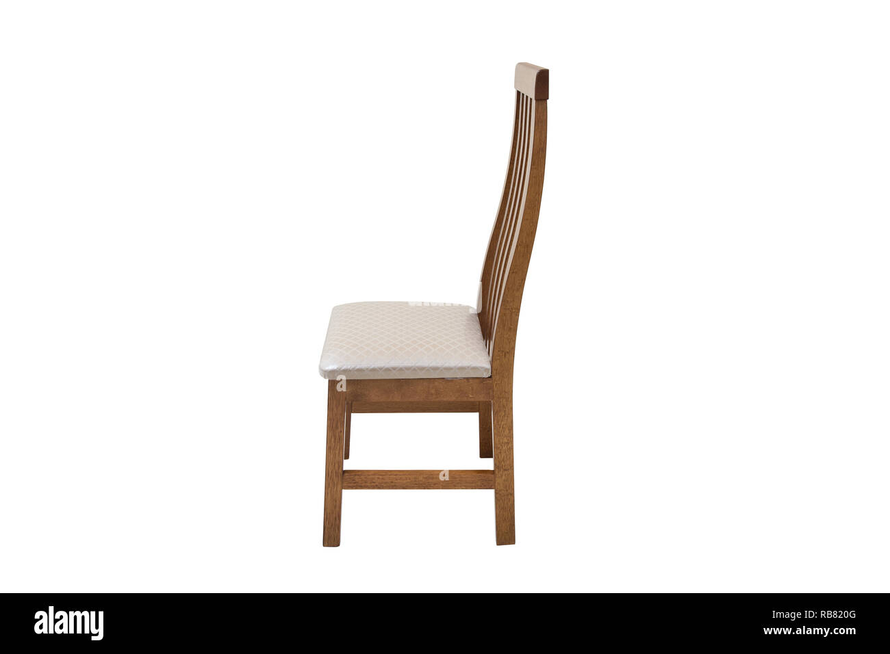 Wood chair. Object isolated of white background Stock Photo - Alamy