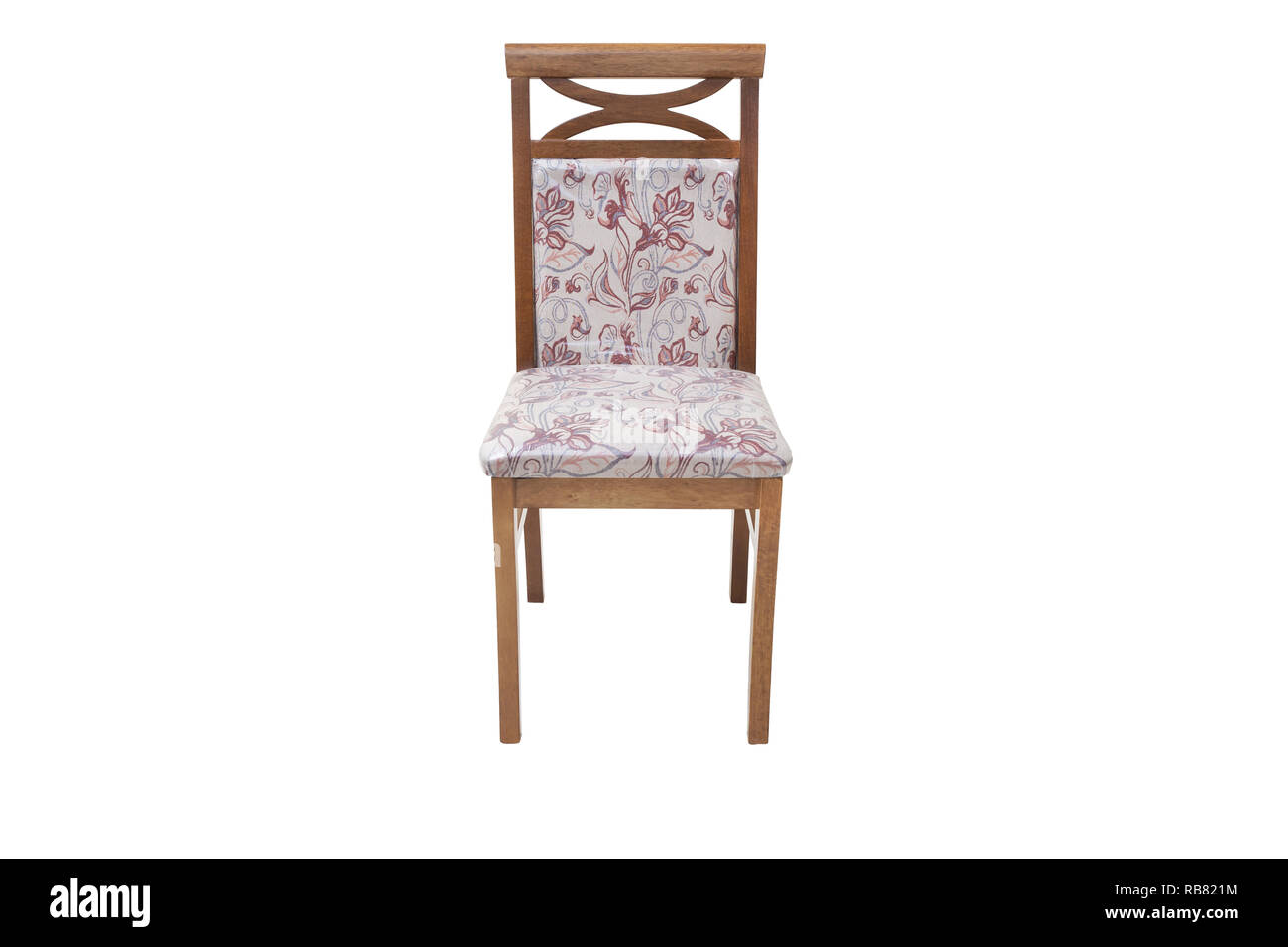 Wood chair. Object isolated of white background Stock Photo - Alamy