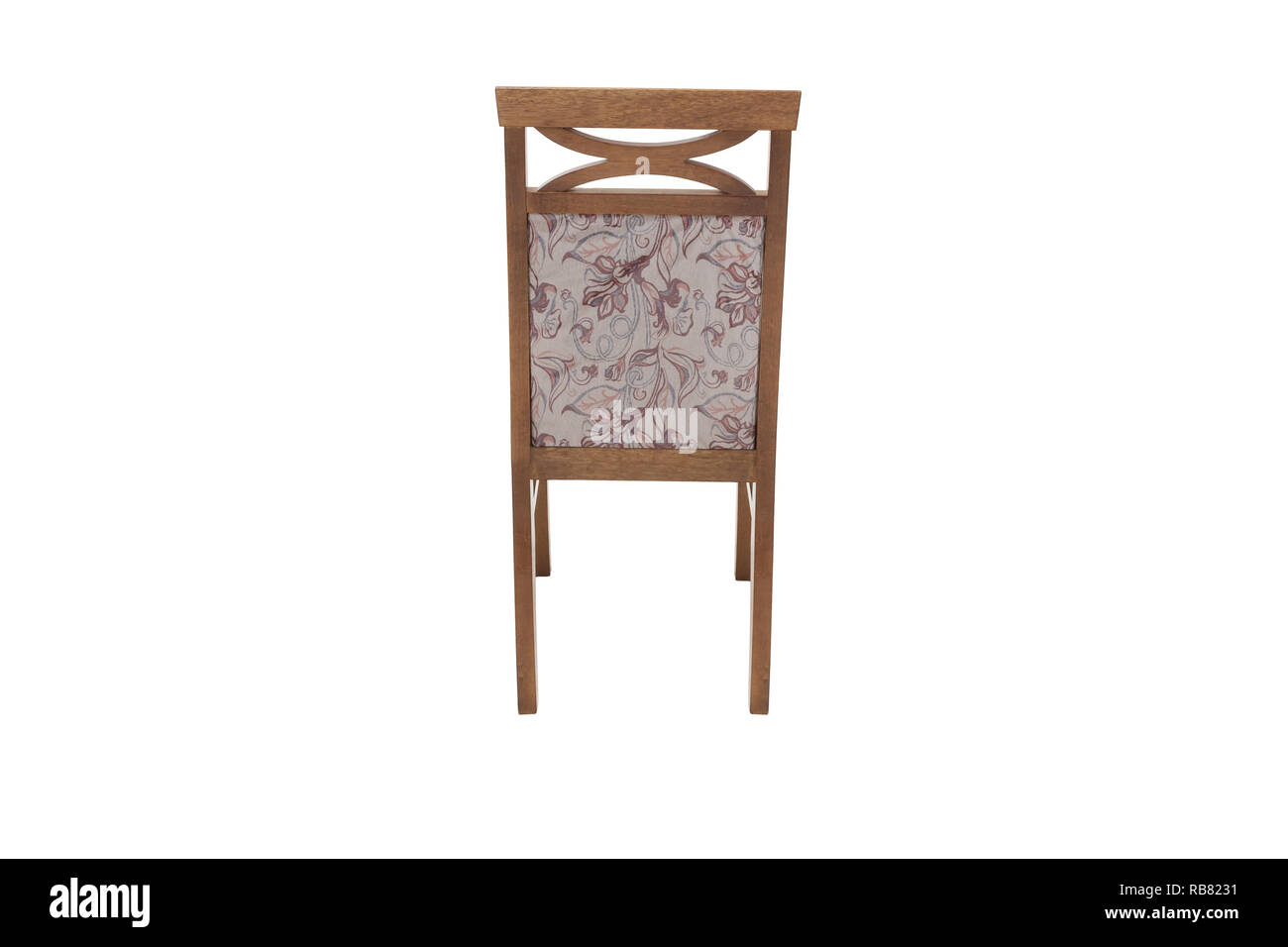 Wood chair. Object isolated of white background Stock Photo - Alamy