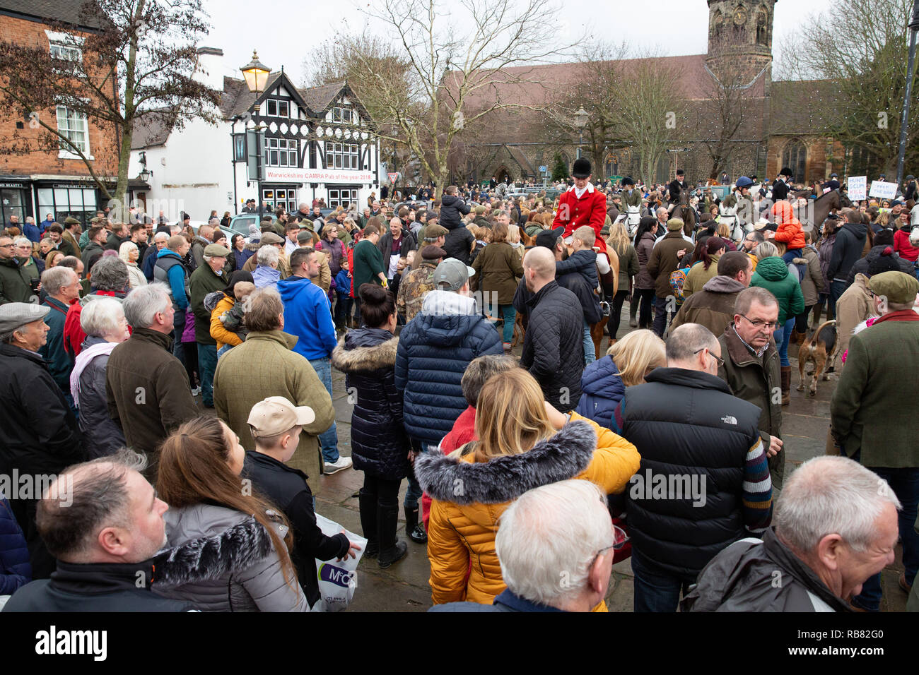 Market square hunt protest hi-res stock photography and images - Alamy