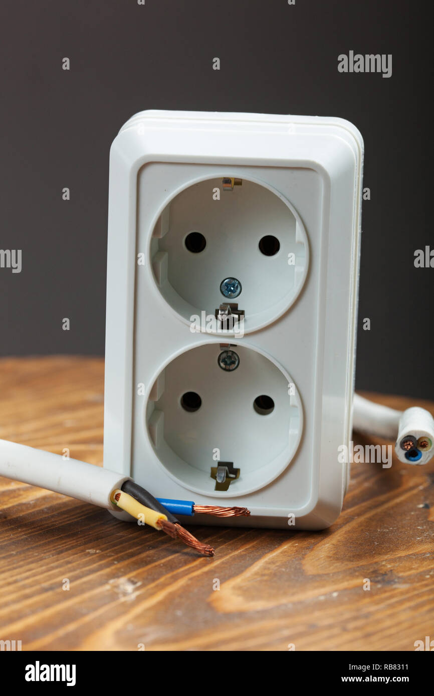 Unsafe outlet hi-res stock photography and images - Alamy