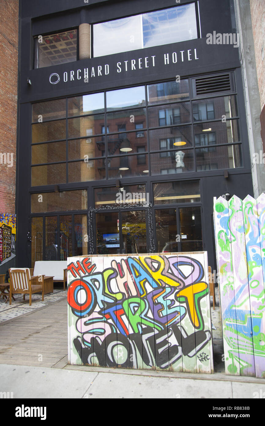 Orchard street lower east side hi-res stock photography and images - Alamy