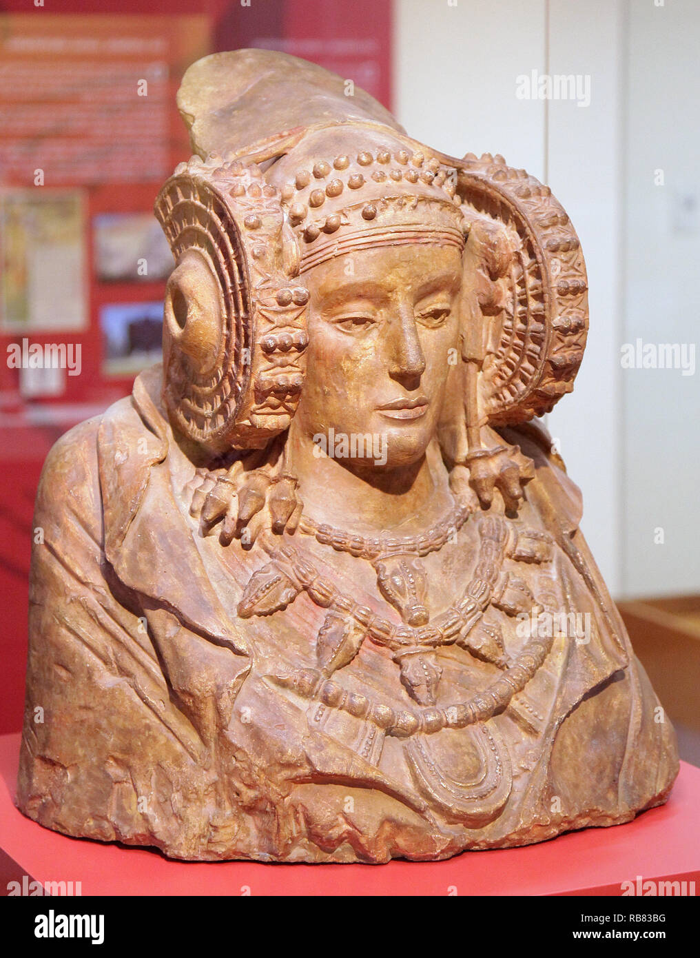 Lady of Elche Dama d'Elx Dama de Elche a reproduction made in 1908 by ...