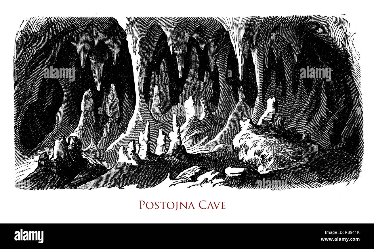 Underground limestone cave Cut Out Stock Images & Pictures - Alamy