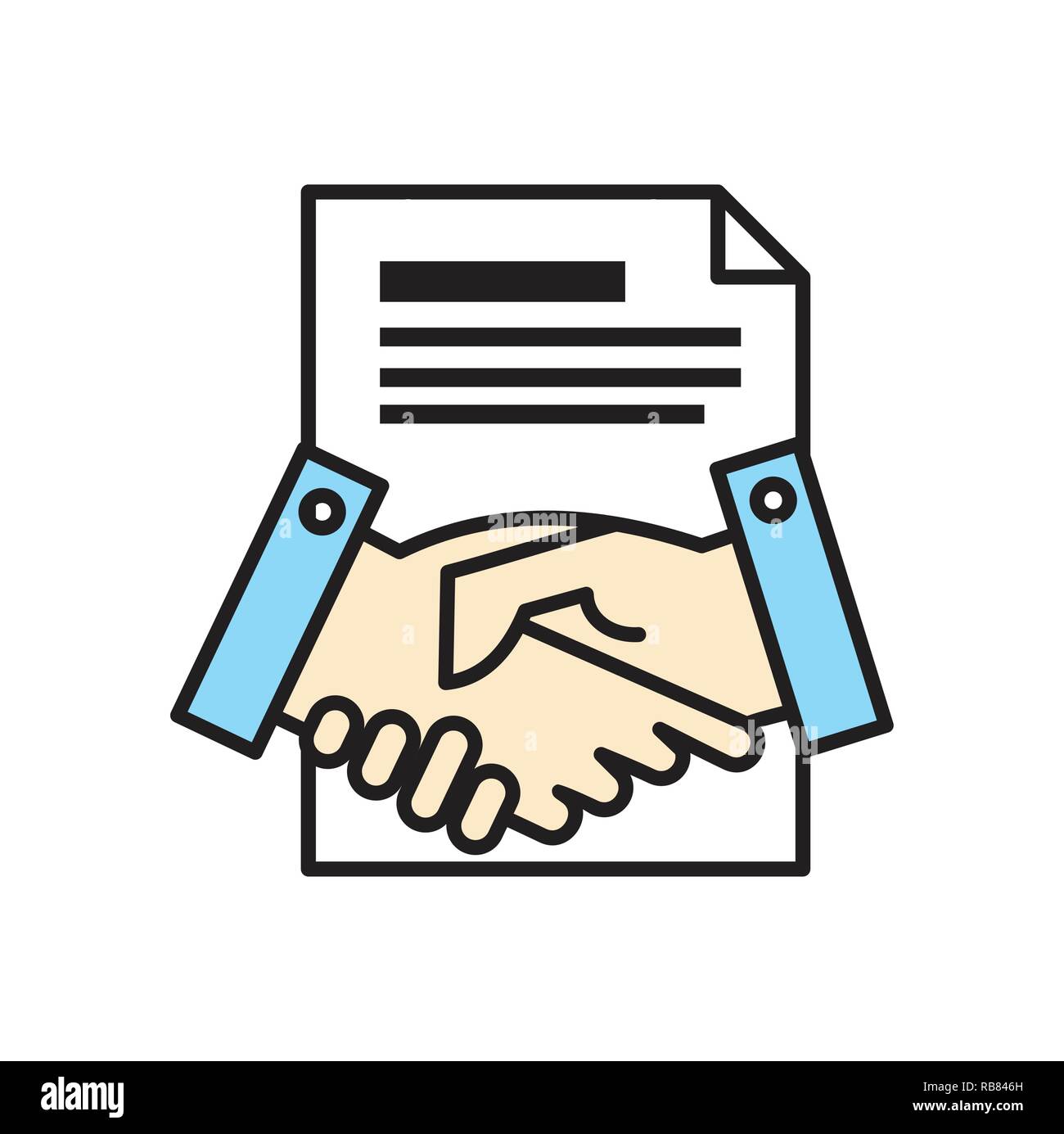 Coworking outline icon on Stock Vector Images - Alamy