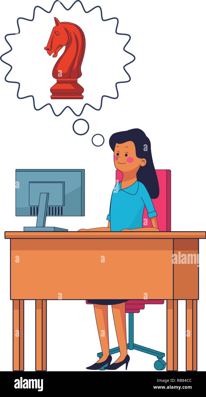business coworkers cartoon Stock Vector Image & Art - Alamy