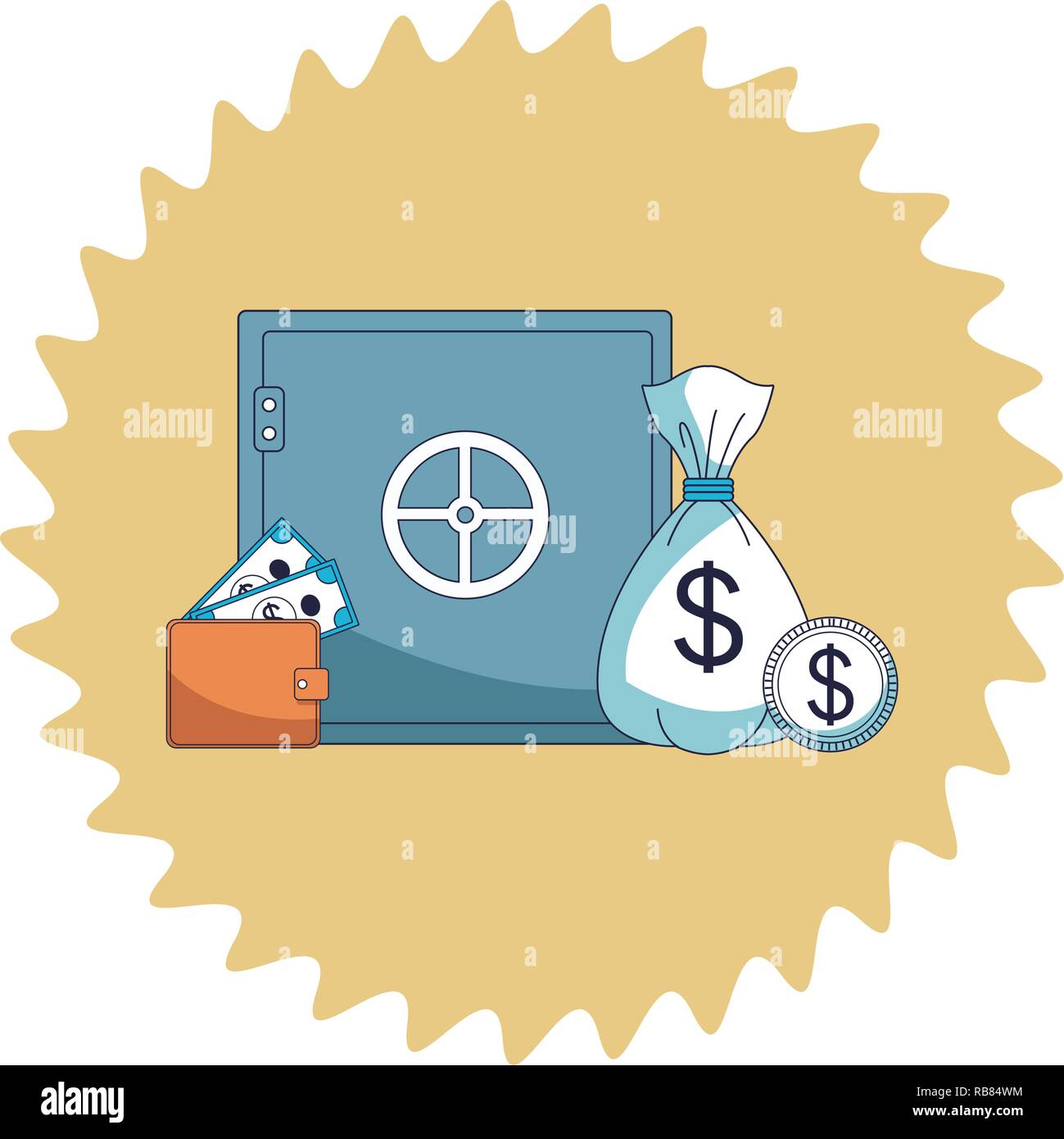 saving money cartoon Stock Vector Image & Art - Alamy