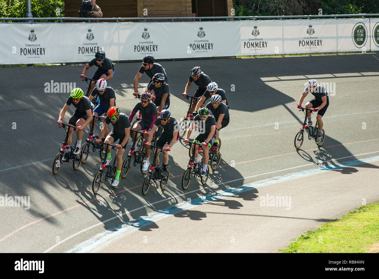 Brompton bike race hi-res stock photography and images - Alamy