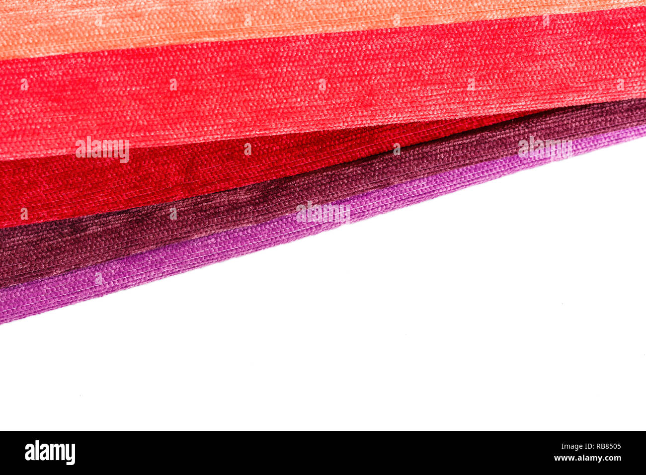 Textile color samples hi-res stock photography and images - Alamy