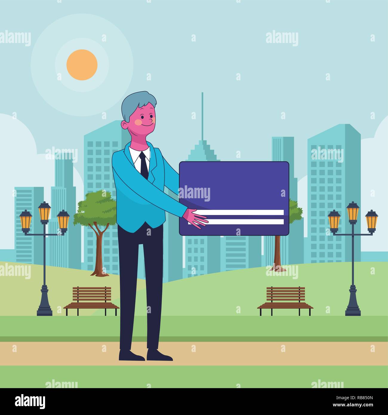 business saving money cartoon Stock Vector Image & Art - Alamy