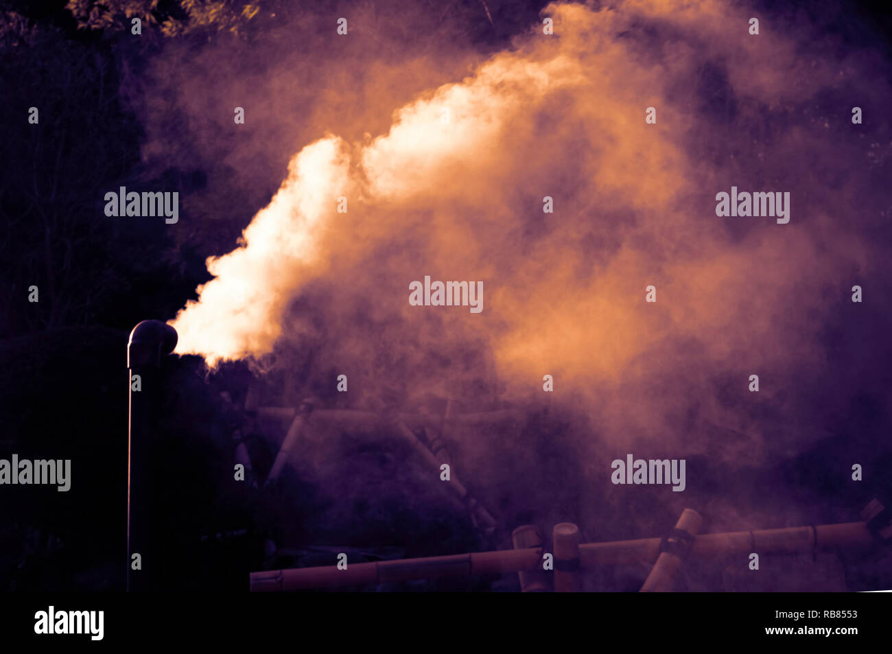 Outdoor hot water pipes hi-res stock photography and images - Alamy