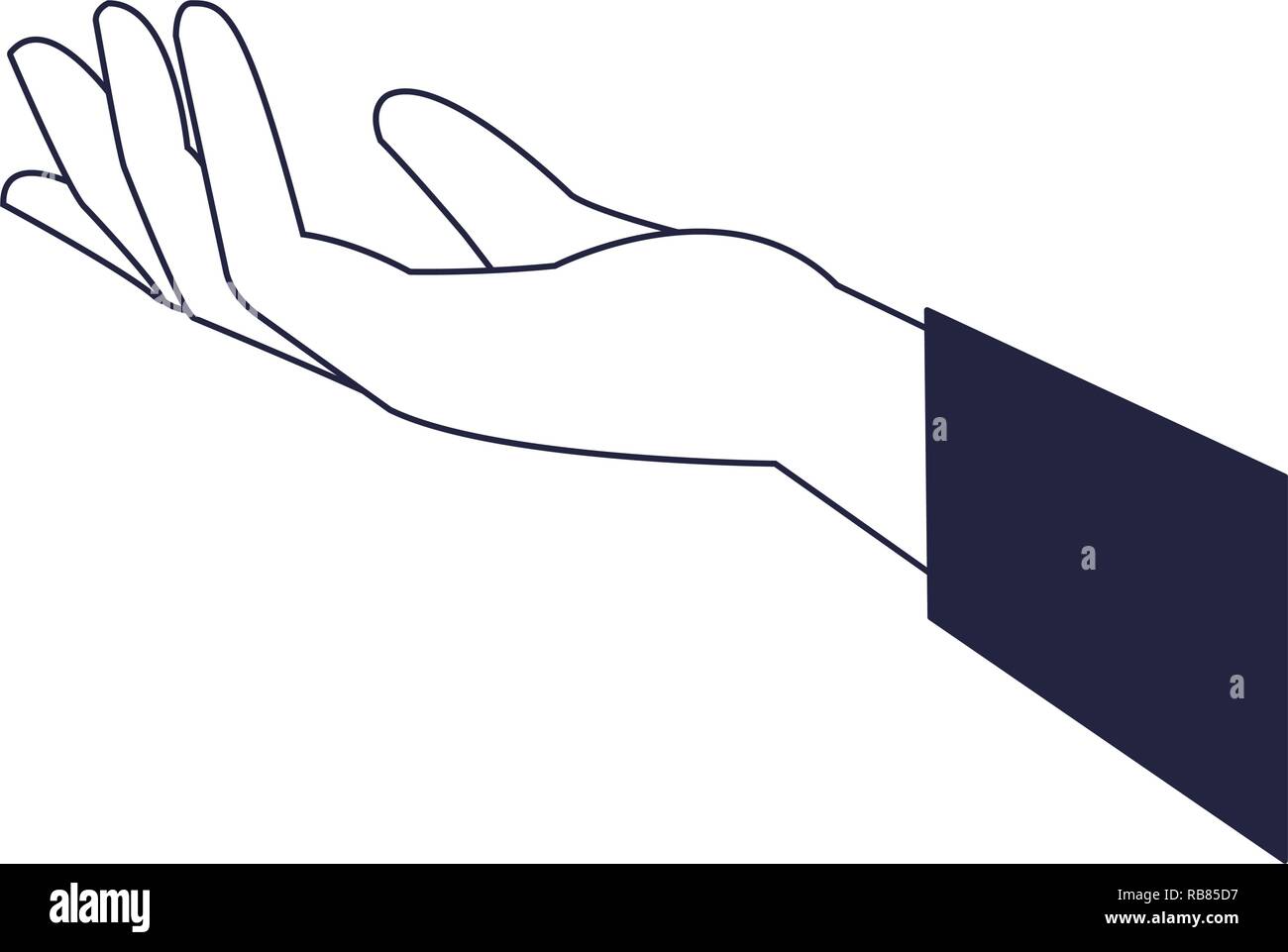 human hand cartoon Stock Vector Image & Art - Alamy