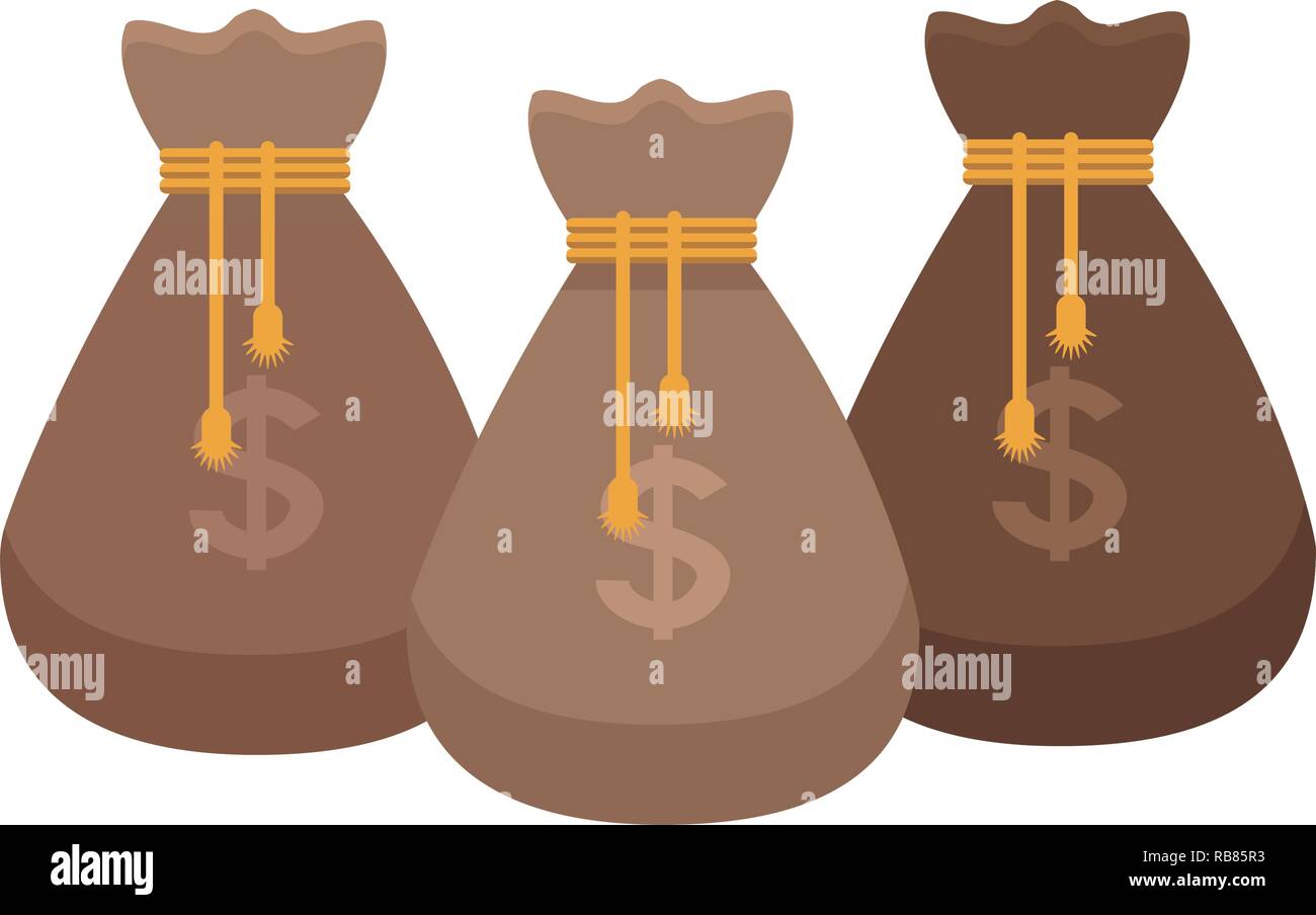 money bags cartoon Stock Vector Image & Art - Alamy