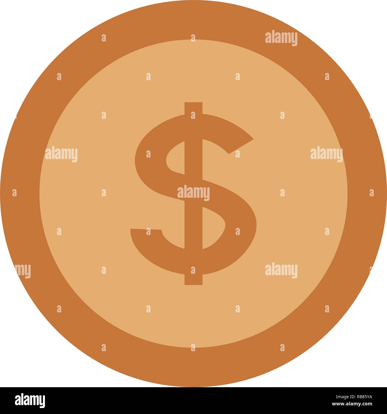money coins cartoon Stock Vector Image & Art - Alamy