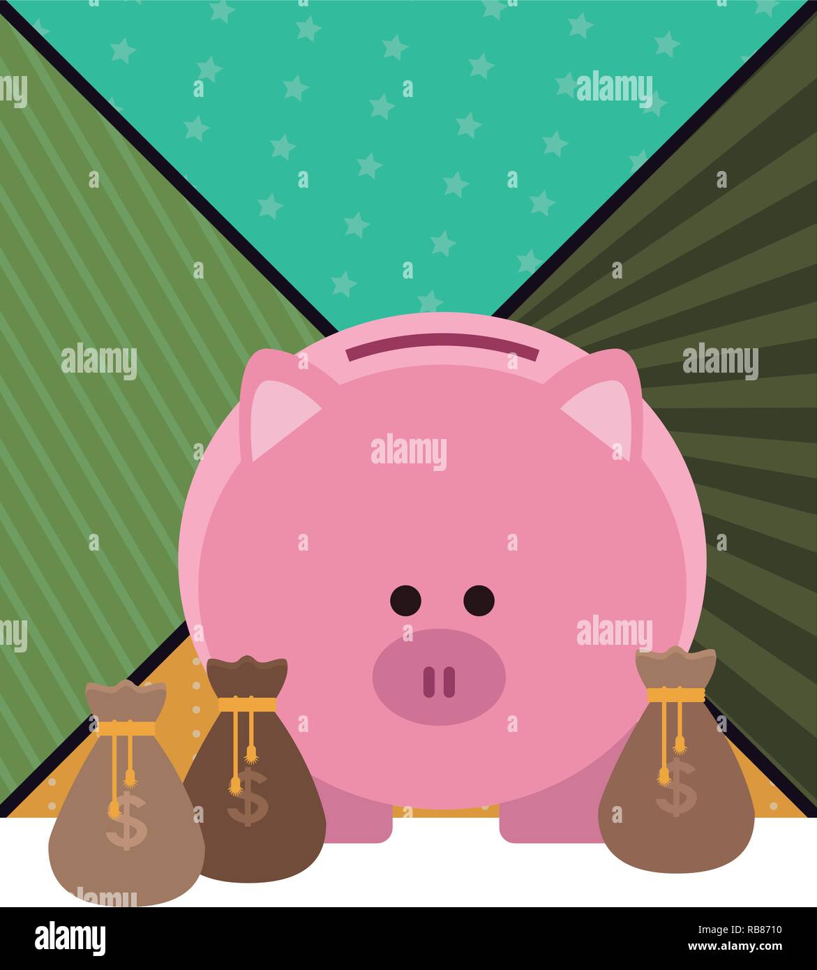 business saving money cartoon Stock Vector Image & Art - Alamy