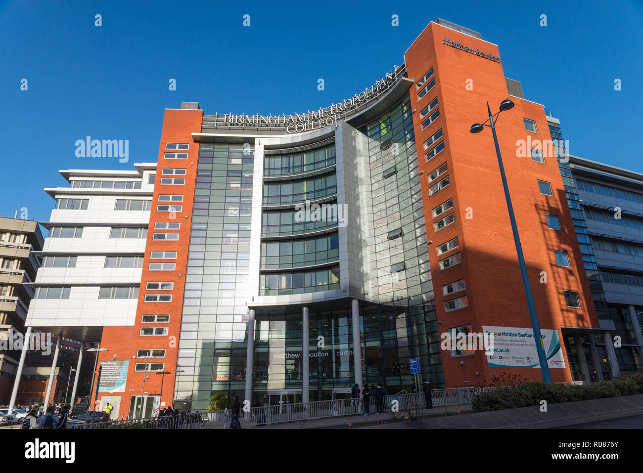 Matthew Boulton College building, part of Birmingham Metropolitan ...