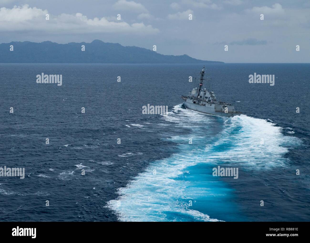 GUADALCANAL, Solomon Islands (Dec. 7, 2016) Arleigh Burke-class guided ...