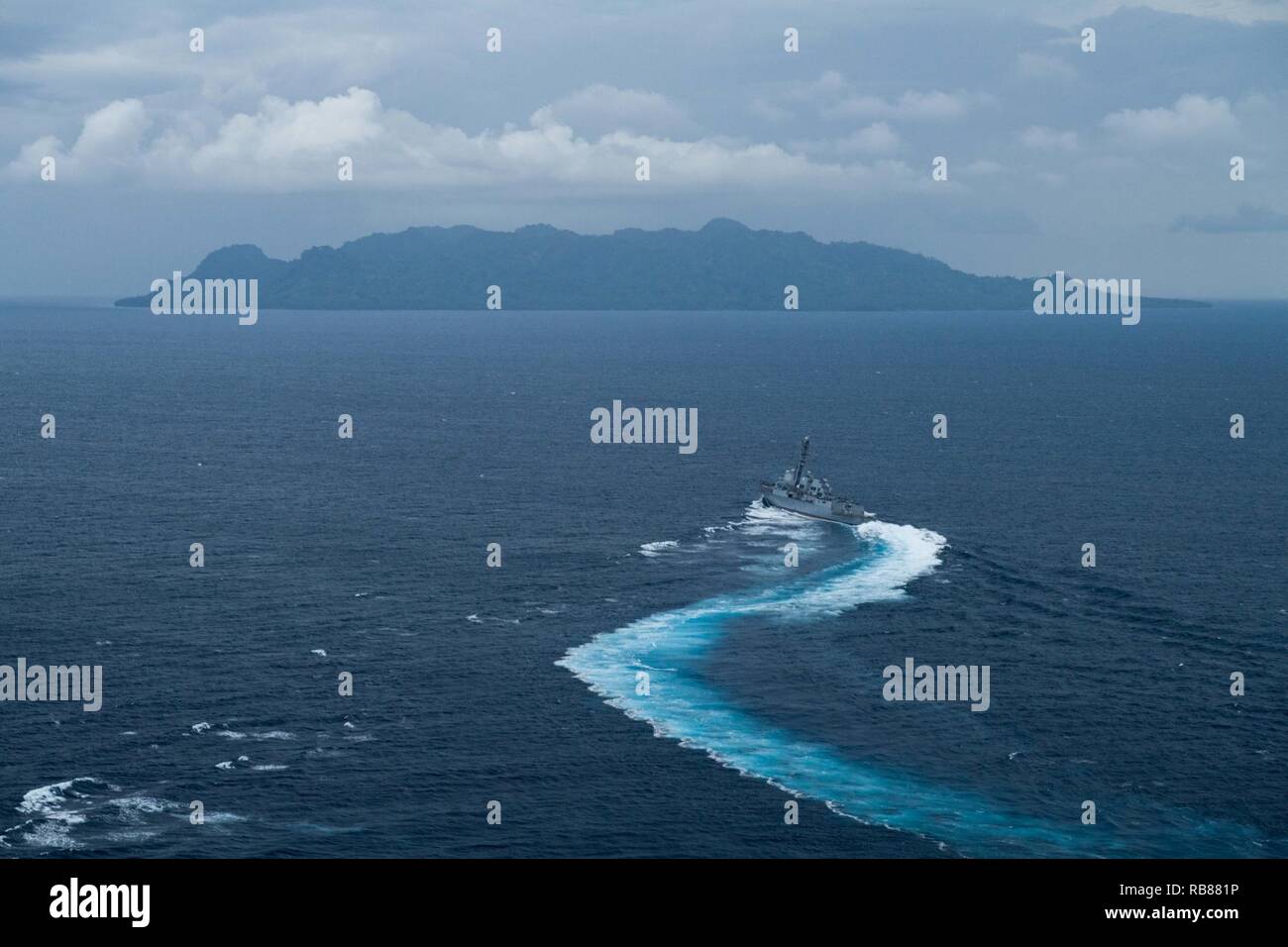 GUADALCANAL, Solomon Islands (Dec. 7, 2016) Arleigh Burke-class guided ...
