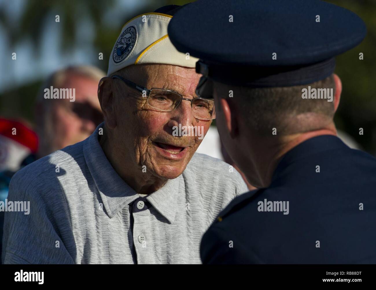 U.S. Army Private First Class Clifford McFarland, a survivor of the ...