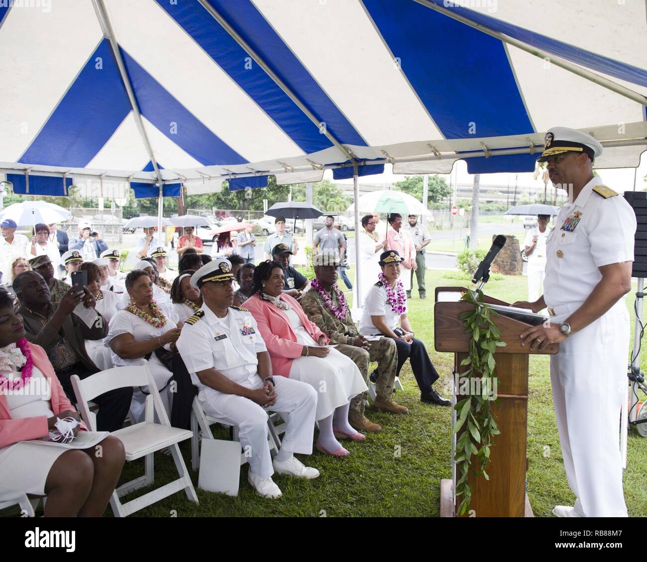 PEARL HARBOR (Dec. 8, 2016) Rear Adm. John Fuller, commander, Navy ...