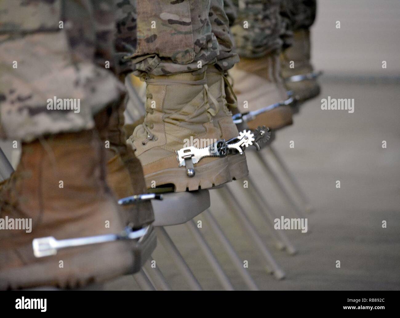 Spur candidates from 5th Squadron, 7th Cavalry Regiment receive their ...