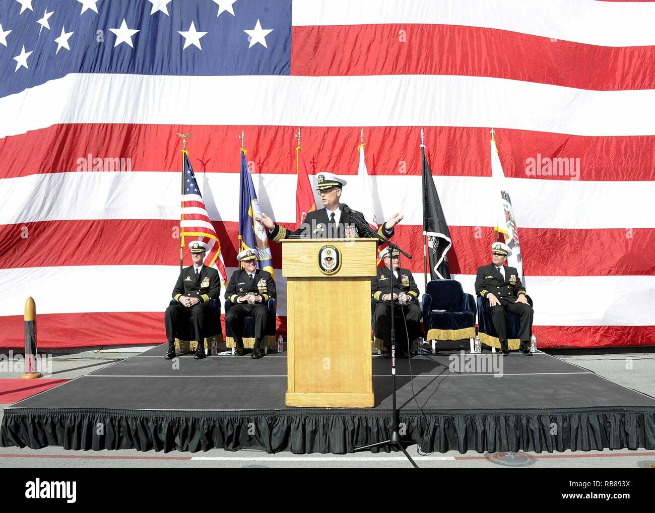 SAN DIEGO (Dec. 8, 2016) Capt. Benjamin J. Allbritton , commanding ...