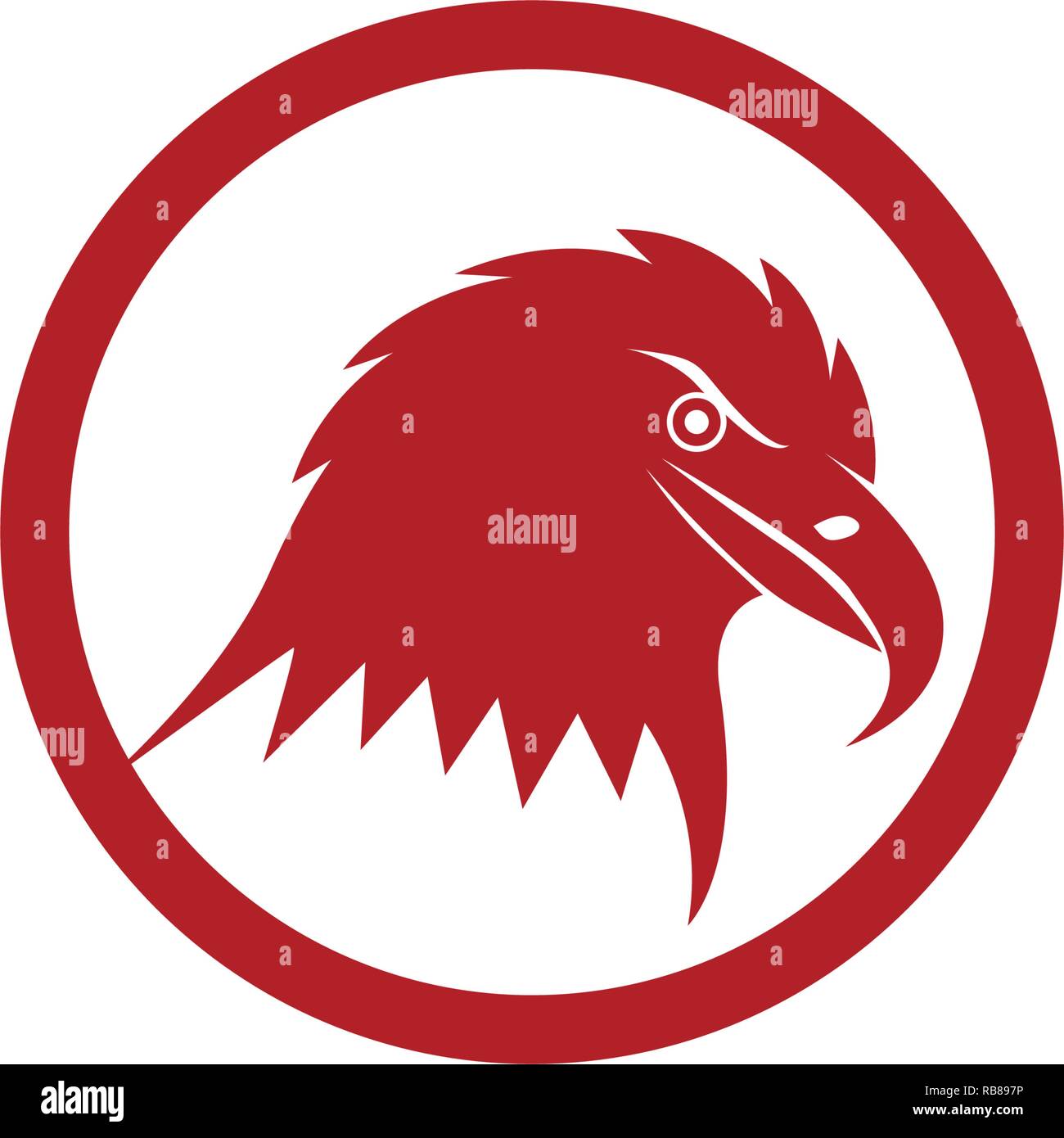 Buteo hawk bird Stock Vector Images - Alamy