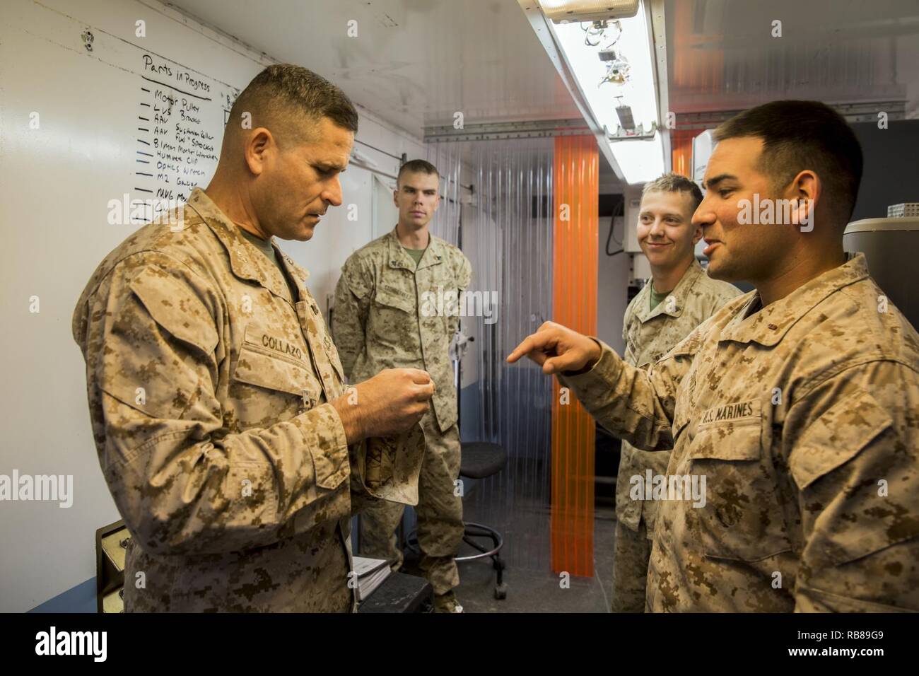 U S Marine Chief Warrant Officer 2 Sean Smith The Ground