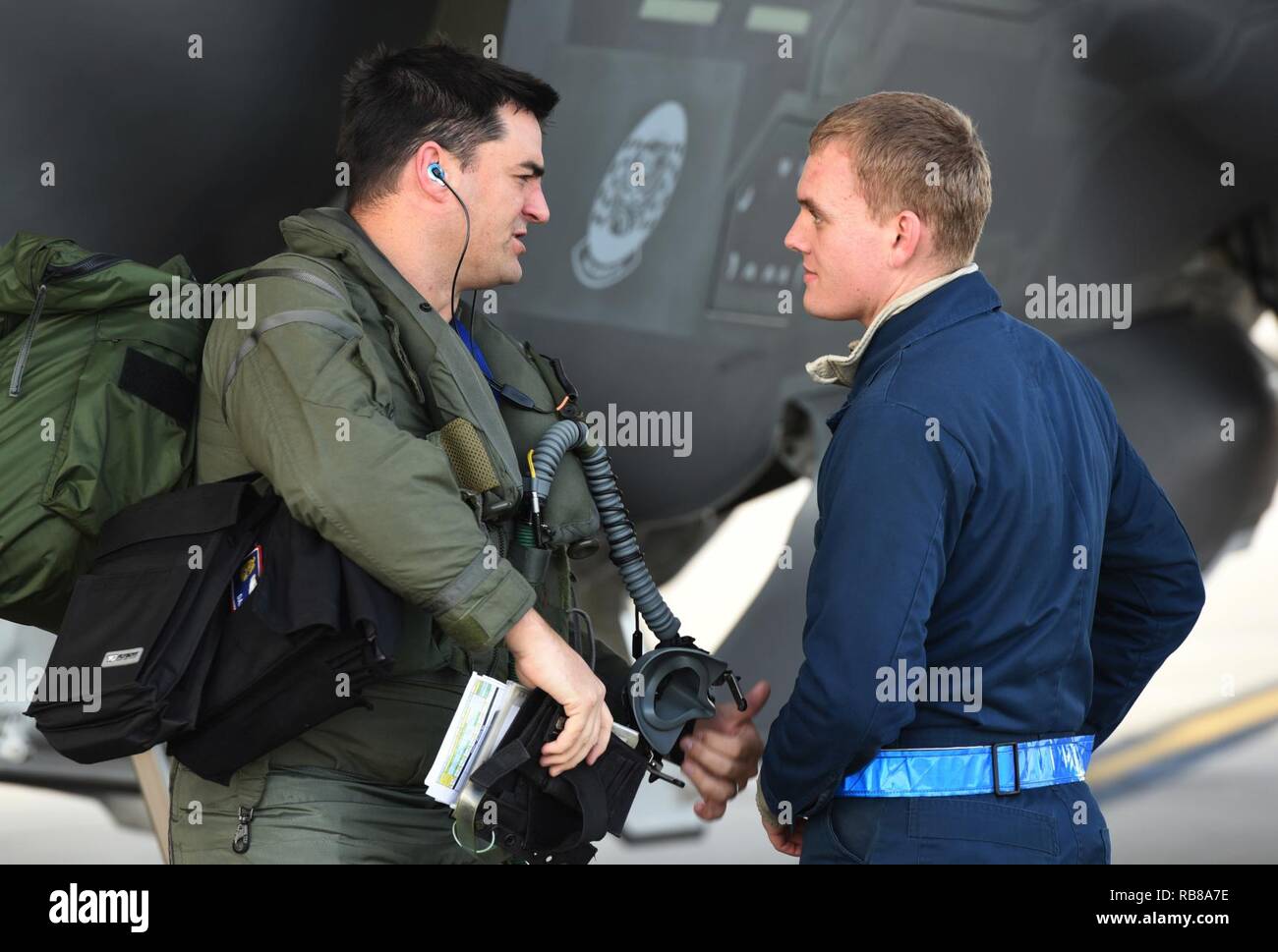 U.S. Air Force Senior Airman Gideon Burris, 33d Aircraft Maintenance ...