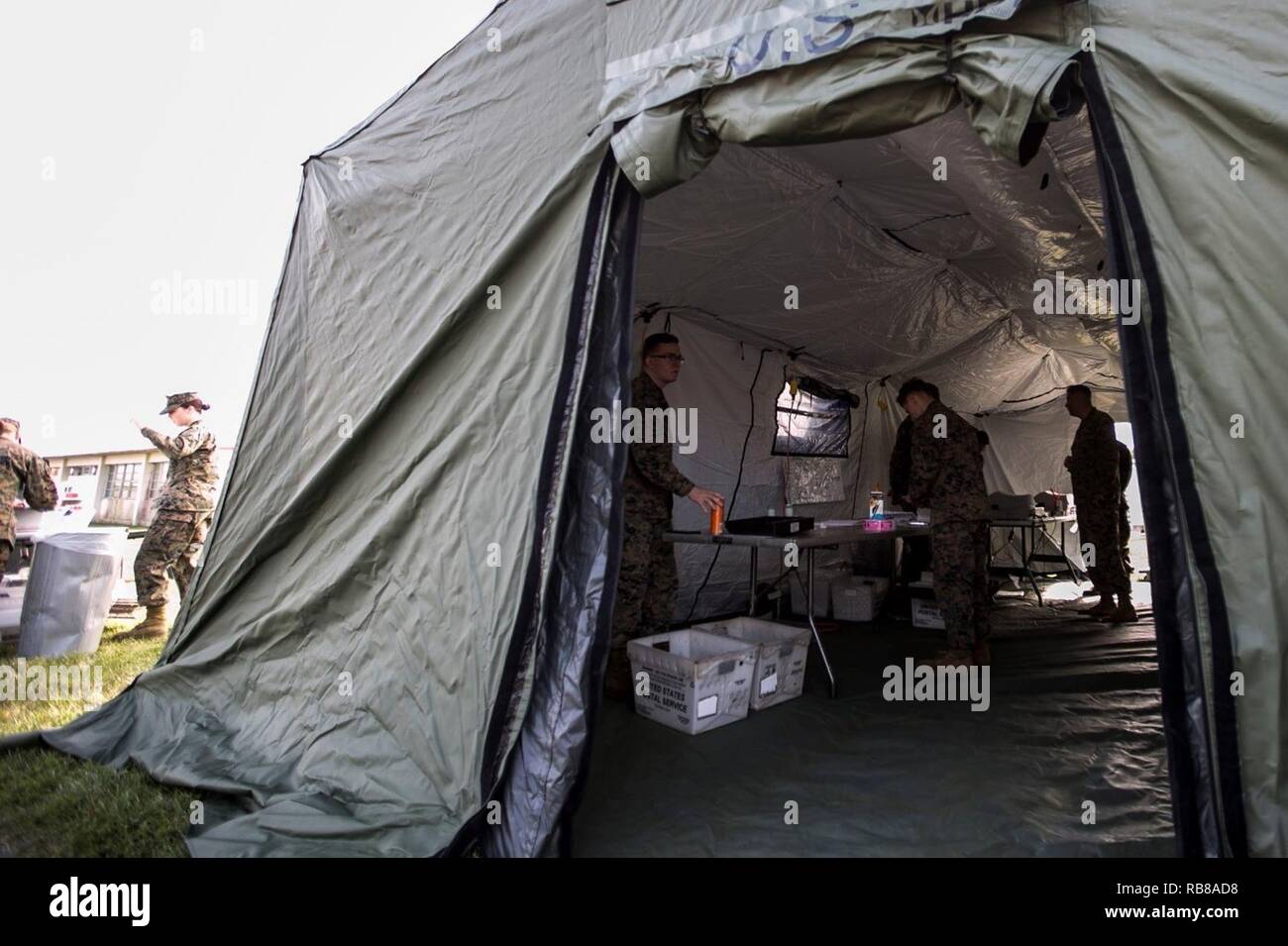 Military postal system hi-res stock photography and images - Alamy