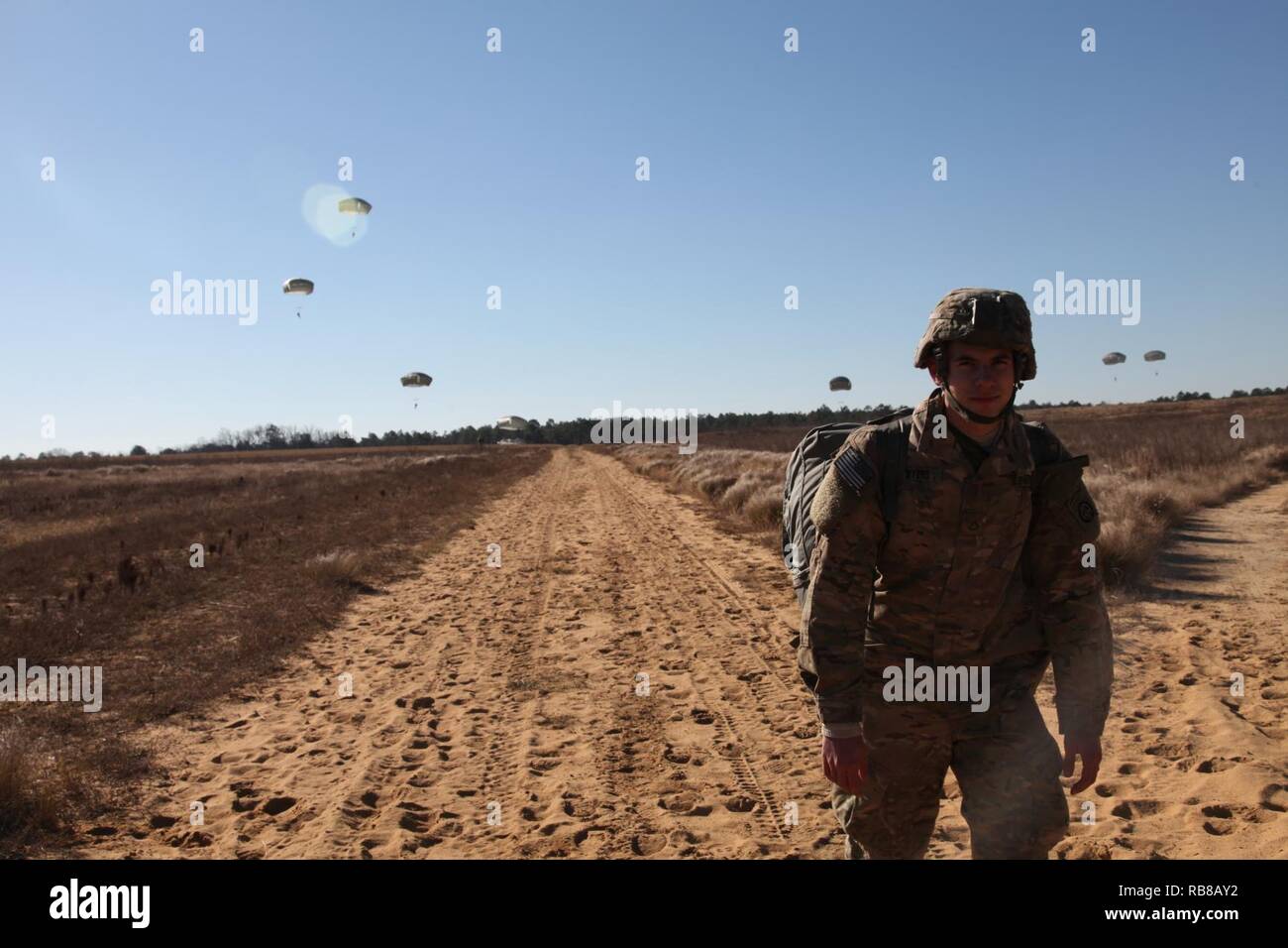 U.S. Army Pfc. Travis Myers, assigned to Headquarters and Headquarters ...