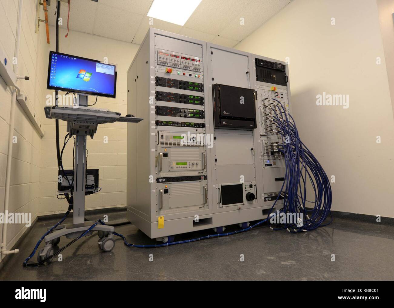 The new Advanced Radar Electronic Warfare Test Station (ARTS) sits in ...