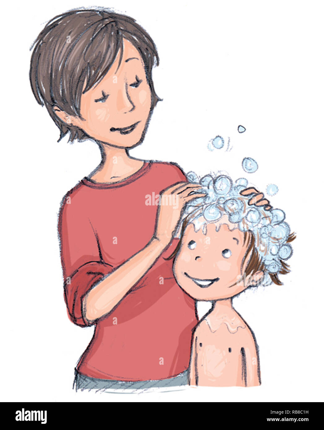 Personal hygiene drawings hi-res stock photography and images - Alamy