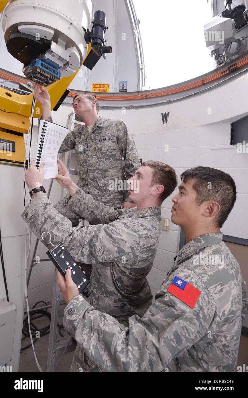 Seniors Daniel Weisz, Matthew Miller and Kuo-Liang Cheng work on a 16 ...