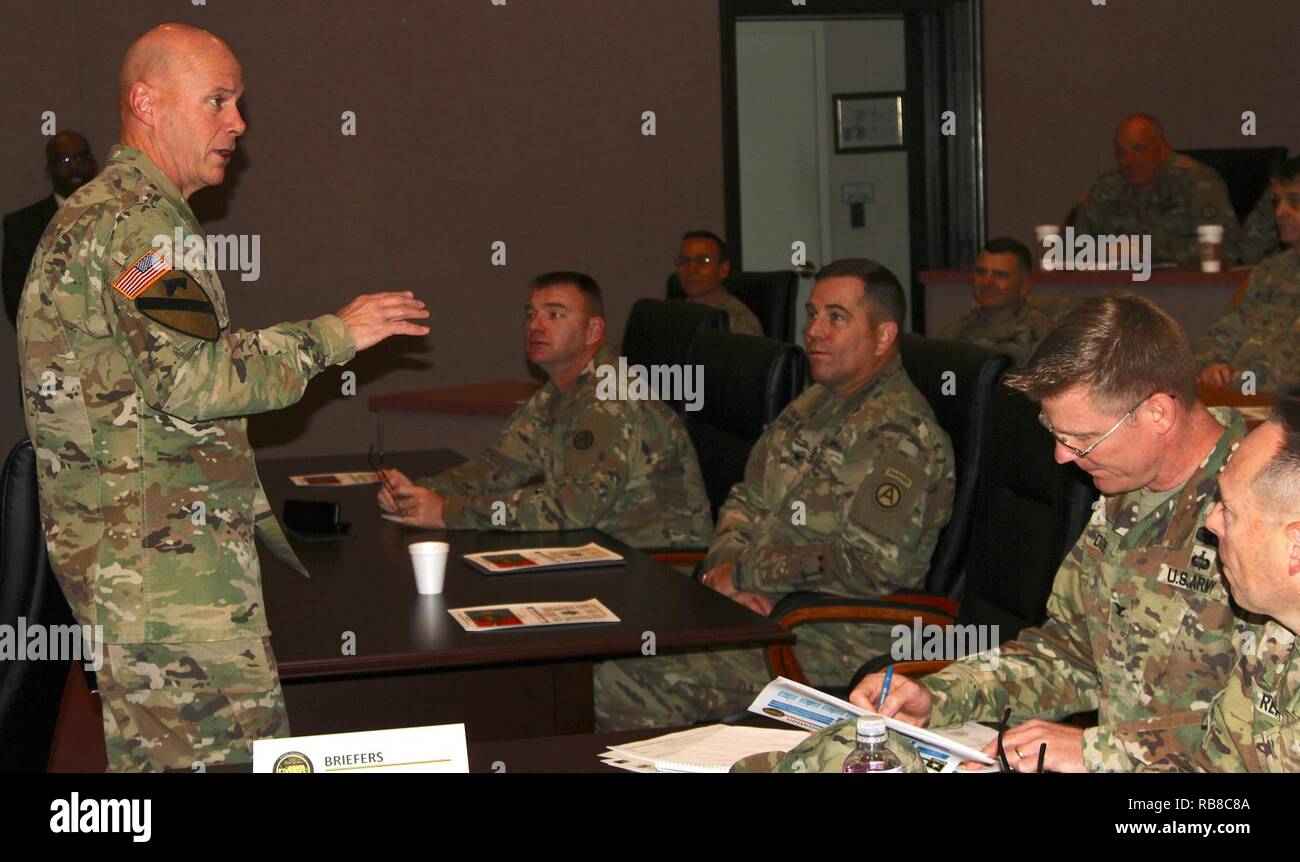 Maj. Gen. John B. Morrison Jr. (left), U.S. Army Cyber Center of ...