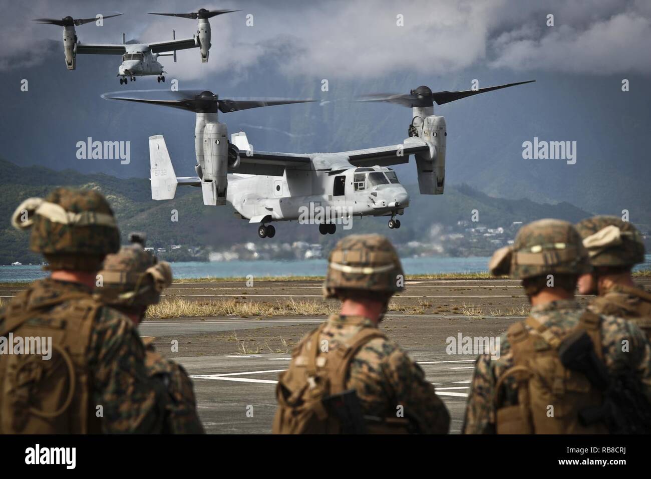 Marines with Alpha Company, 1st Battalion, 3rd Marine Regiment, prepare ...